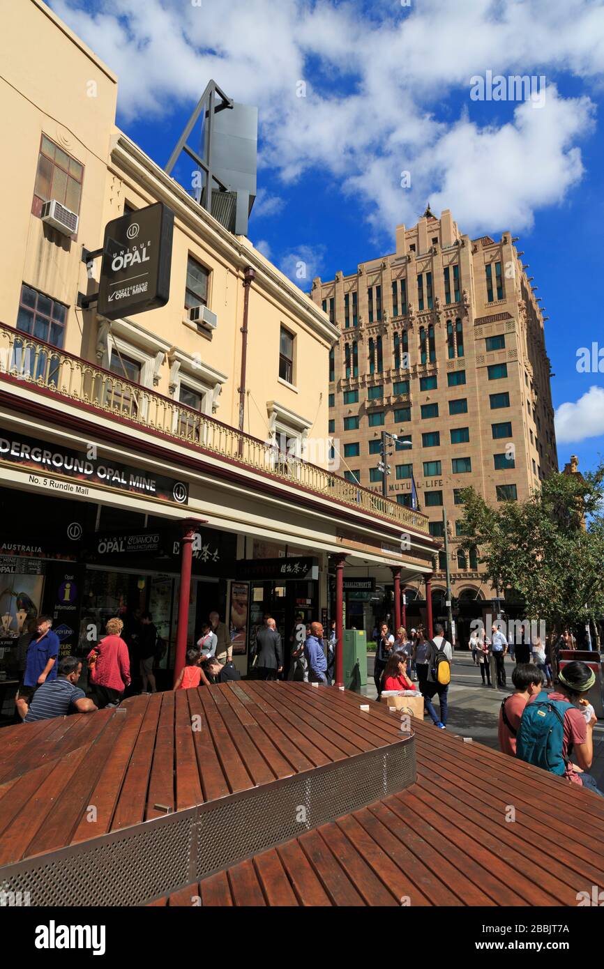 Rundle Mall, Adelaide, South Australia, Australia Stock Photo - Alamy