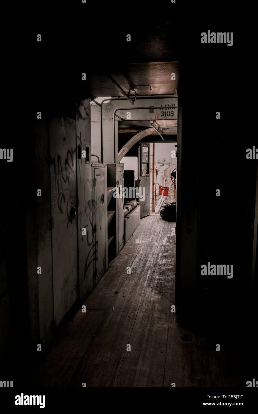 inside train engine Stock Photo - Alamy