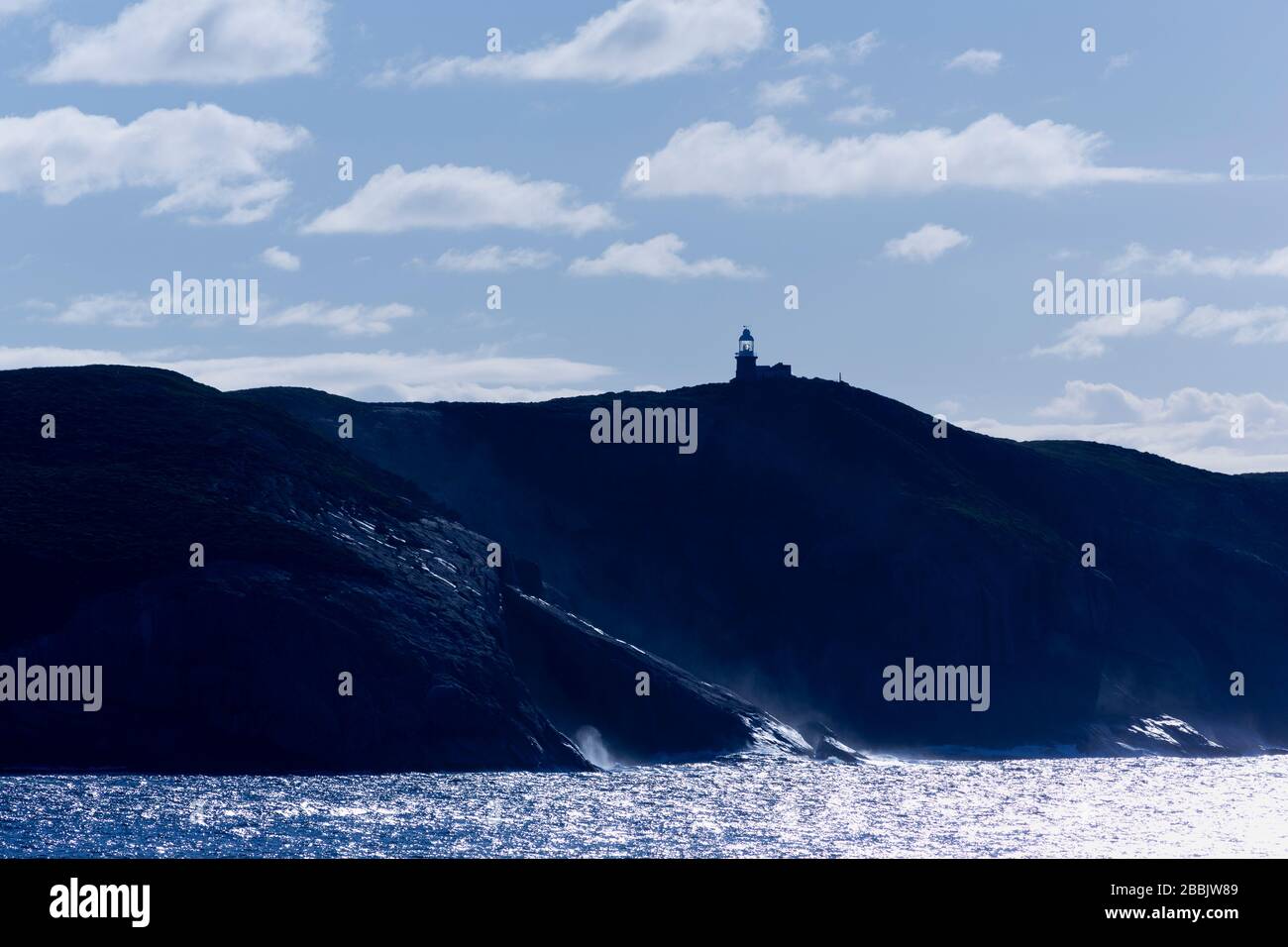 Breaksea island lighthouse hi-res stock photography and images - Alamy