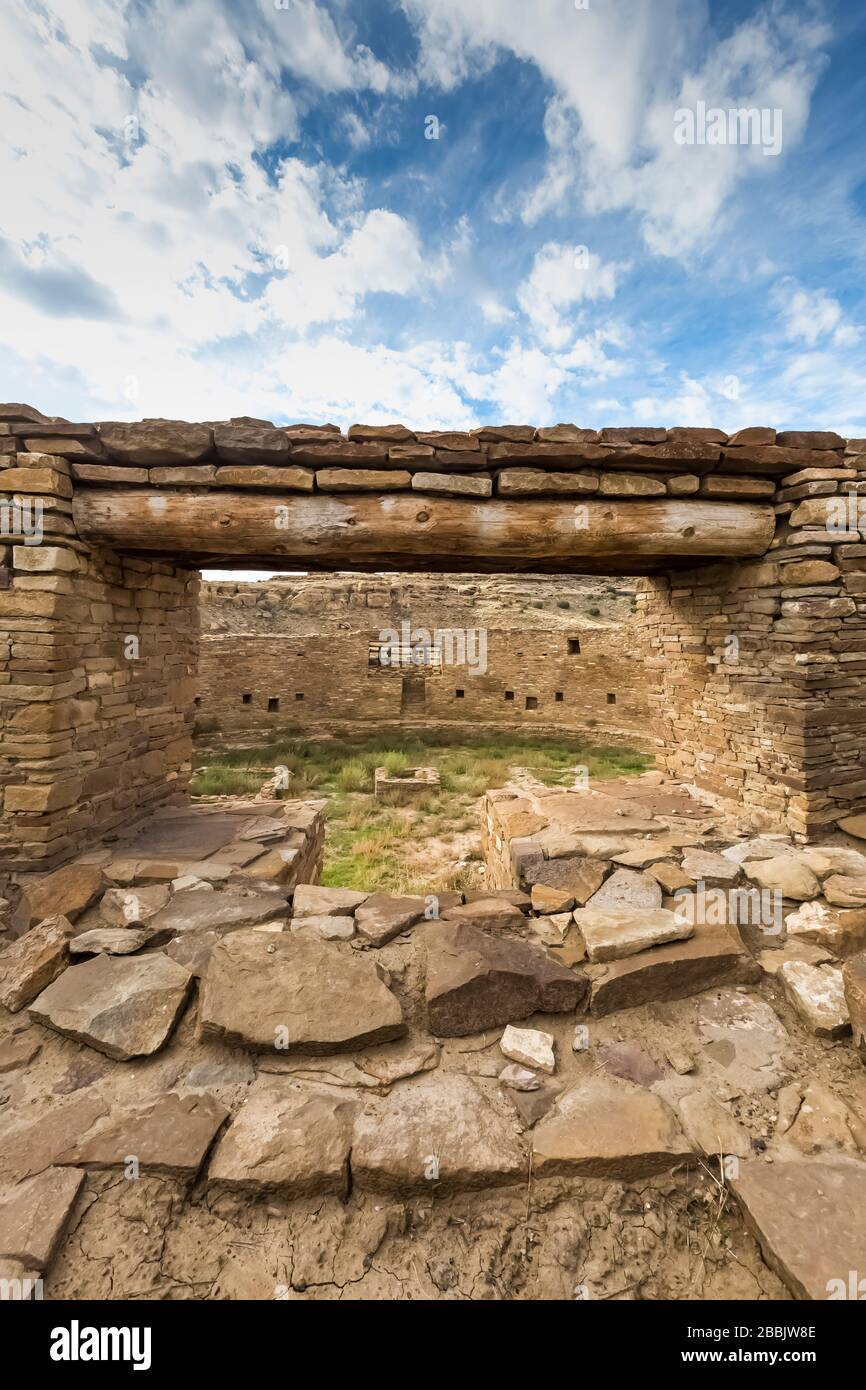 Casa rinconada chaco culture national historic park hi-res stock ...