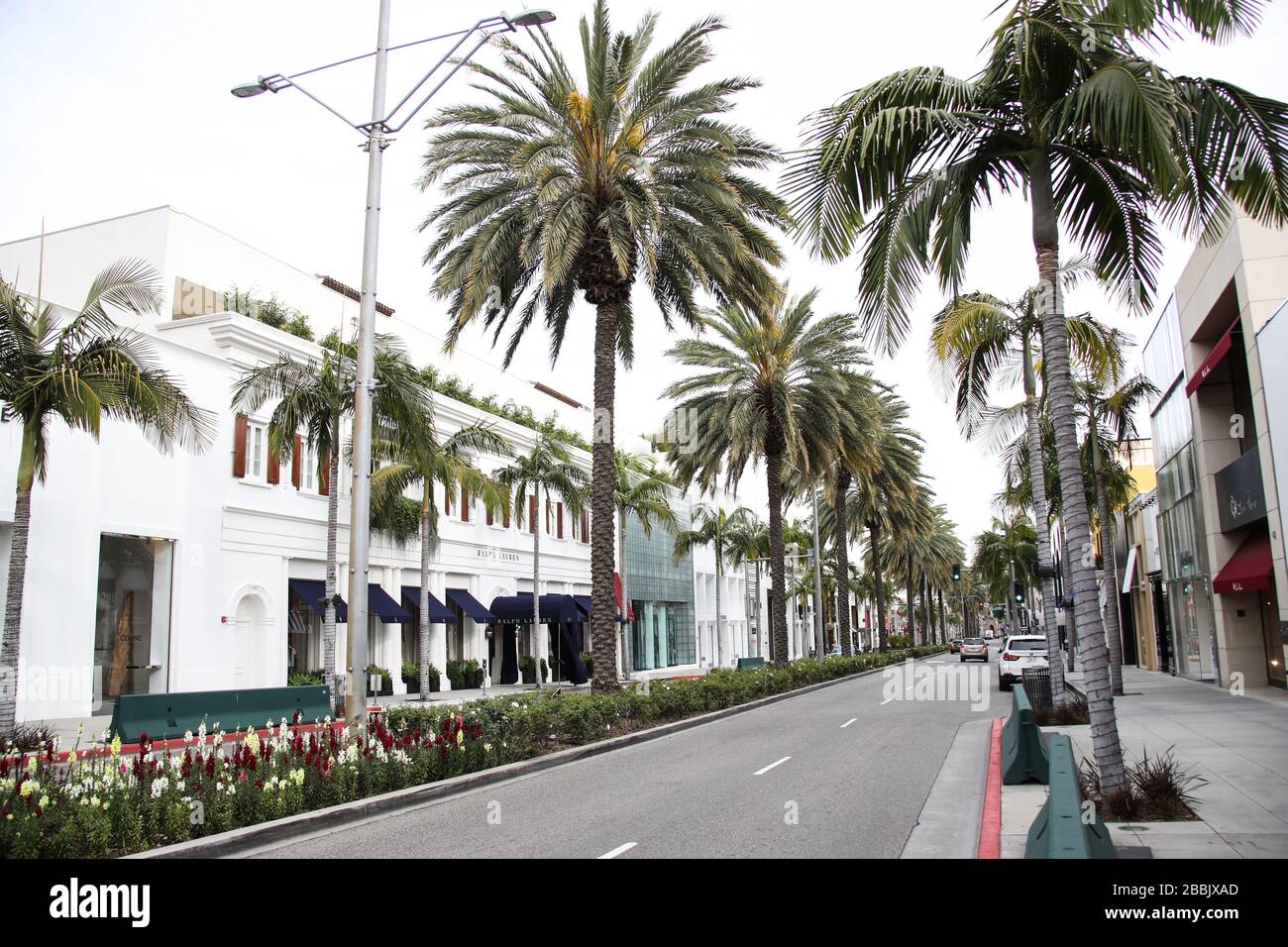 BEVERLY HILLS, LOS ANGELES, CALIFORNIA, USA - MARCH 31: A view of Ralph ...
