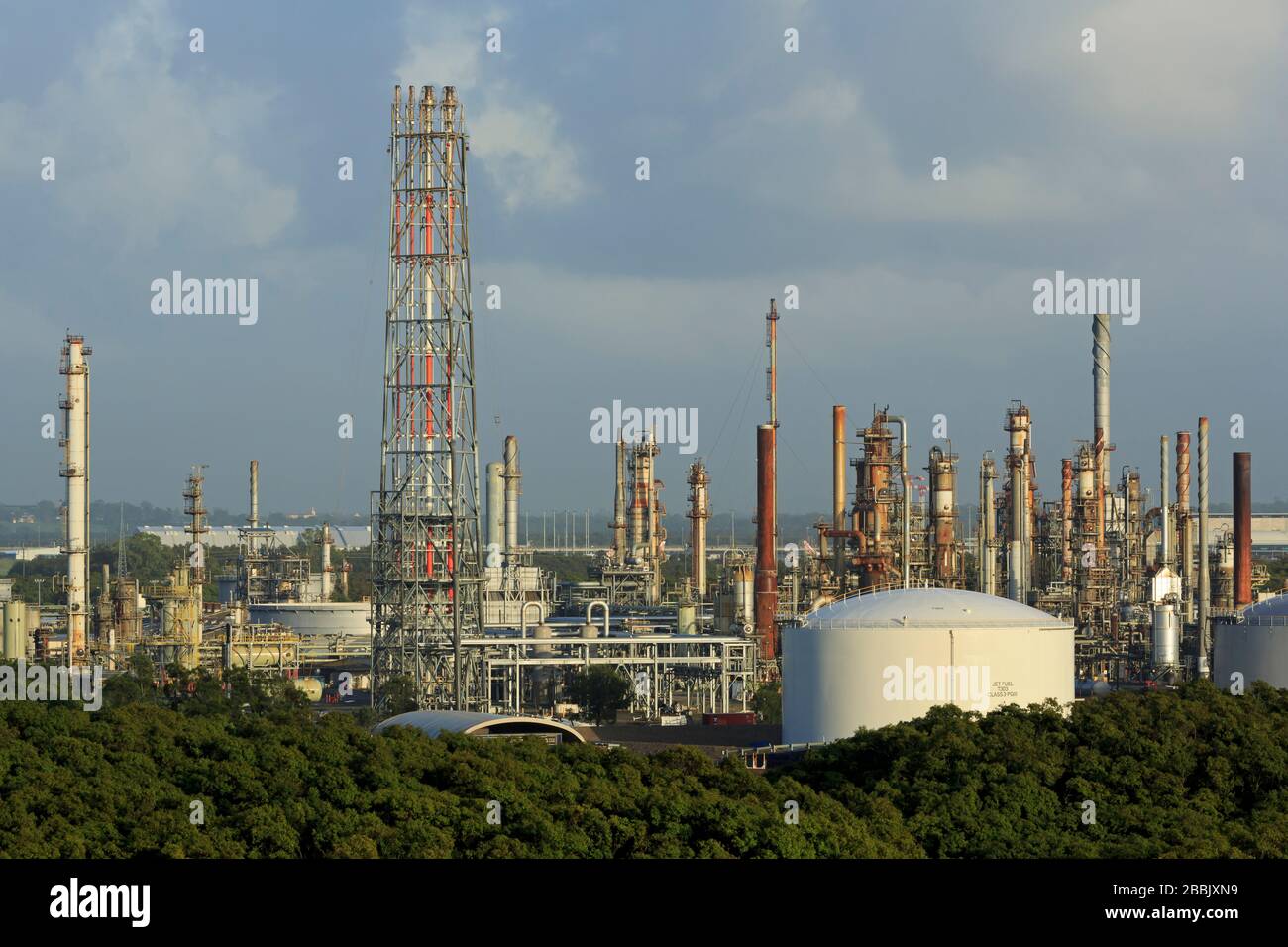 OIl Refinery, Brisbane, Queensland, Australia Stock Photo - Alamy