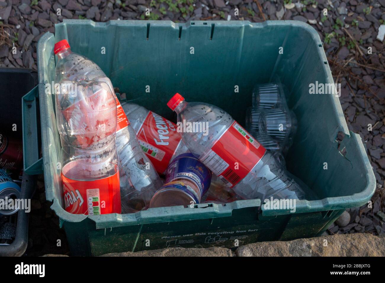 Bristol-March 2020-England-a close up view of plastic soft drink ...