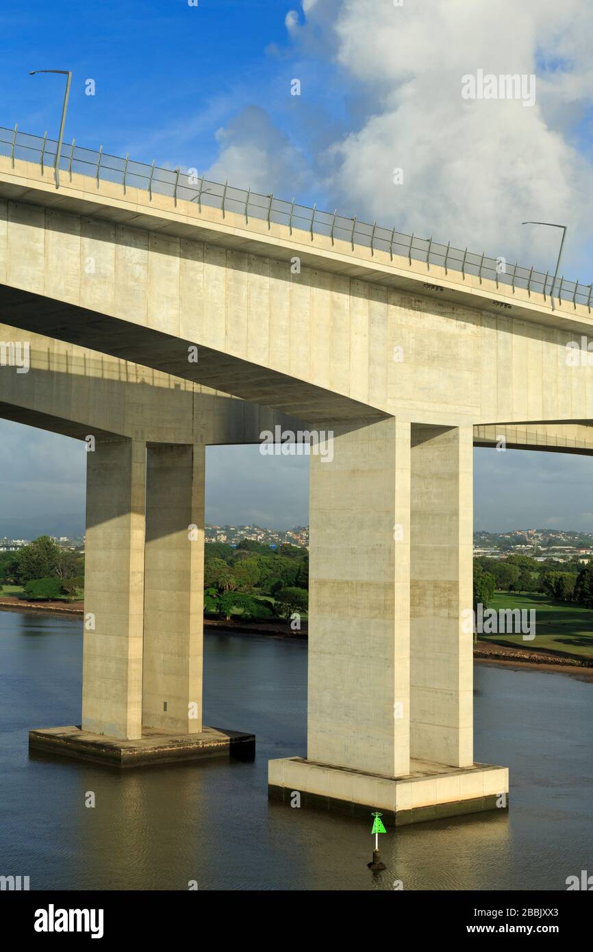 Bridge over the Brisbane River, Brisbane, Queensland, Australia Stock ...