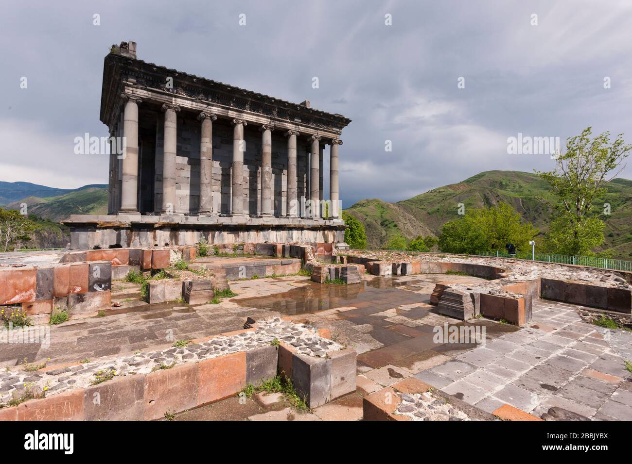 Garni Temple, Temple of Garni, is pre christian, Armenian Sun god Mihr ...