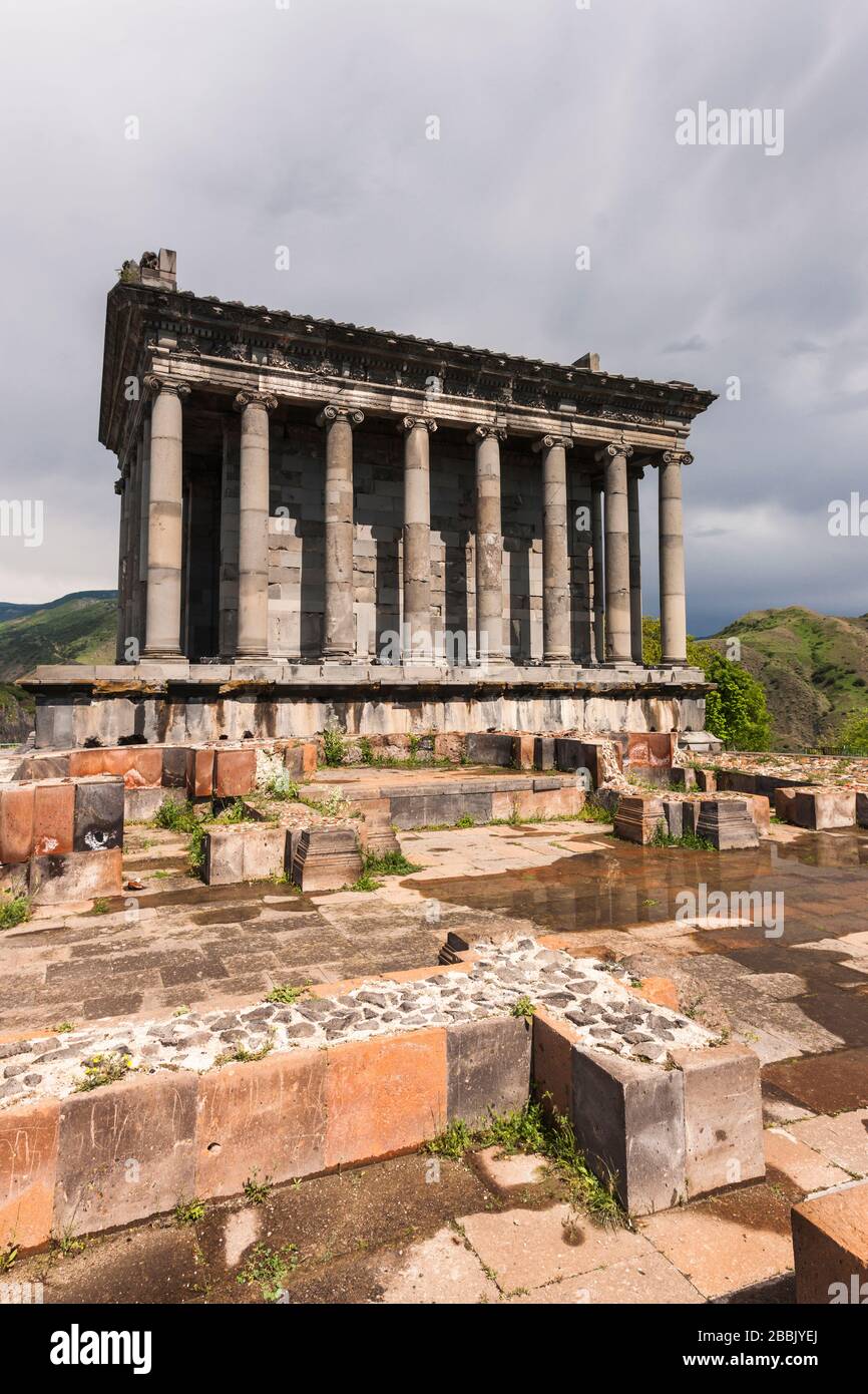 Garni Temple, Temple of Garni, is pre christian, Armenian Sun god Mihr ...