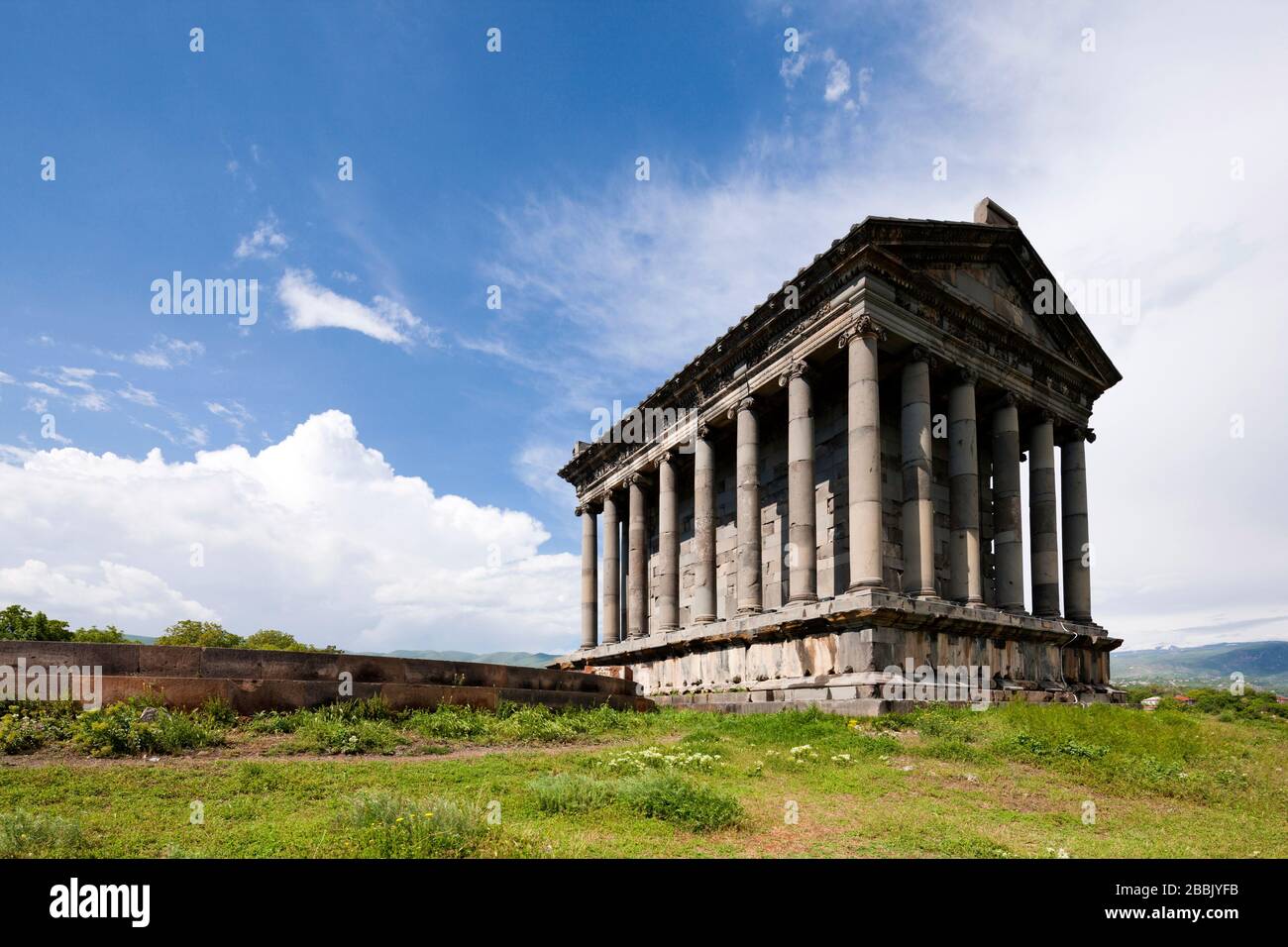 Garni Temple, Temple of Garni, is pre christian, Armenian Sun god Mihr ...