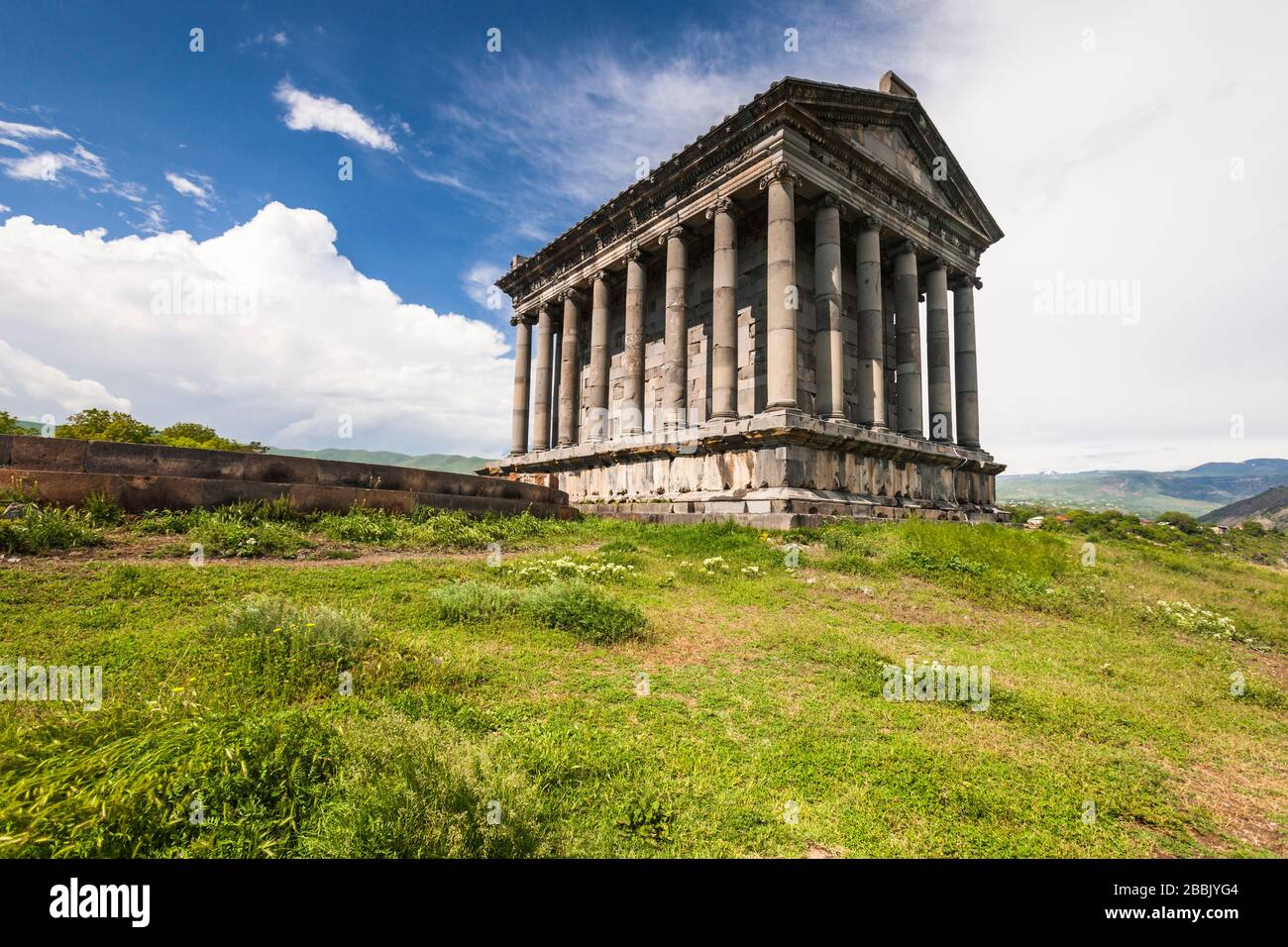 Garni Temple, Temple of Garni, is pre christian, Armenian Sun god Mihr ...