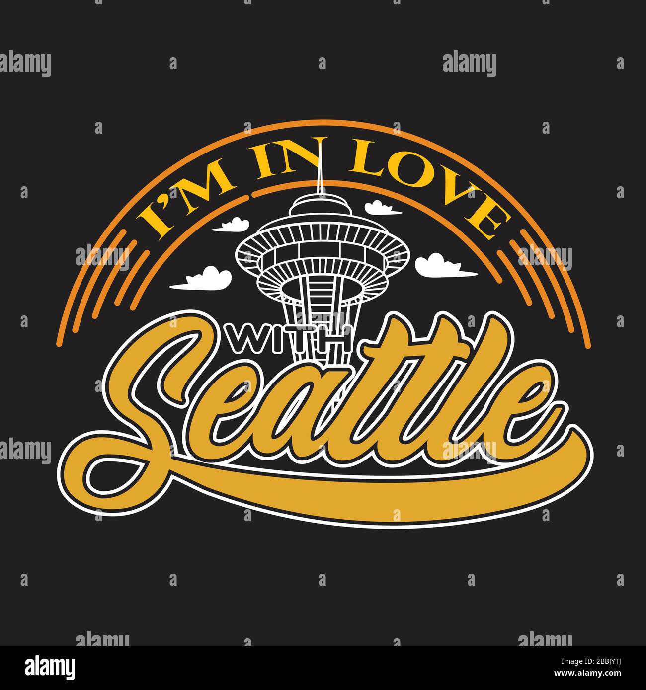 Seattle m Stock Vector Images - Alamy