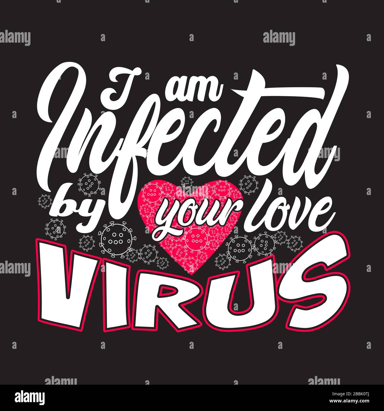 I am not a virus Stock Vector Images - Alamy