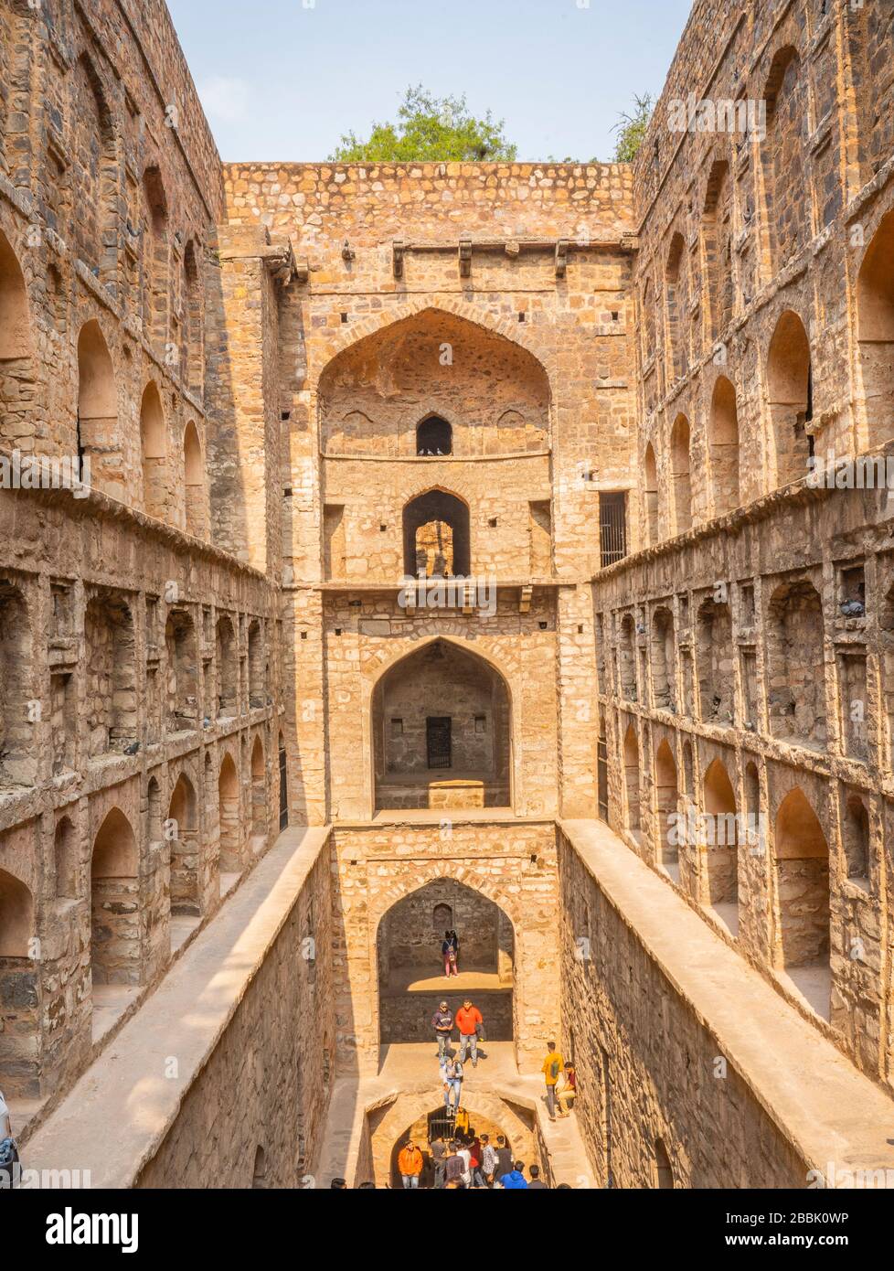 Agrasen ki Baoli is a 60-meter long and 15-meter wide historical step ...