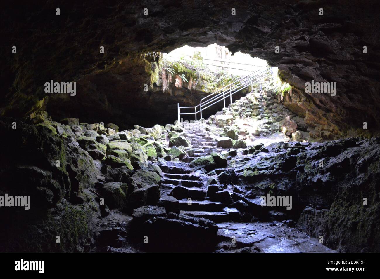 Ape Cave lava tube, Gifford Pinchot National Forest, Washington State ...