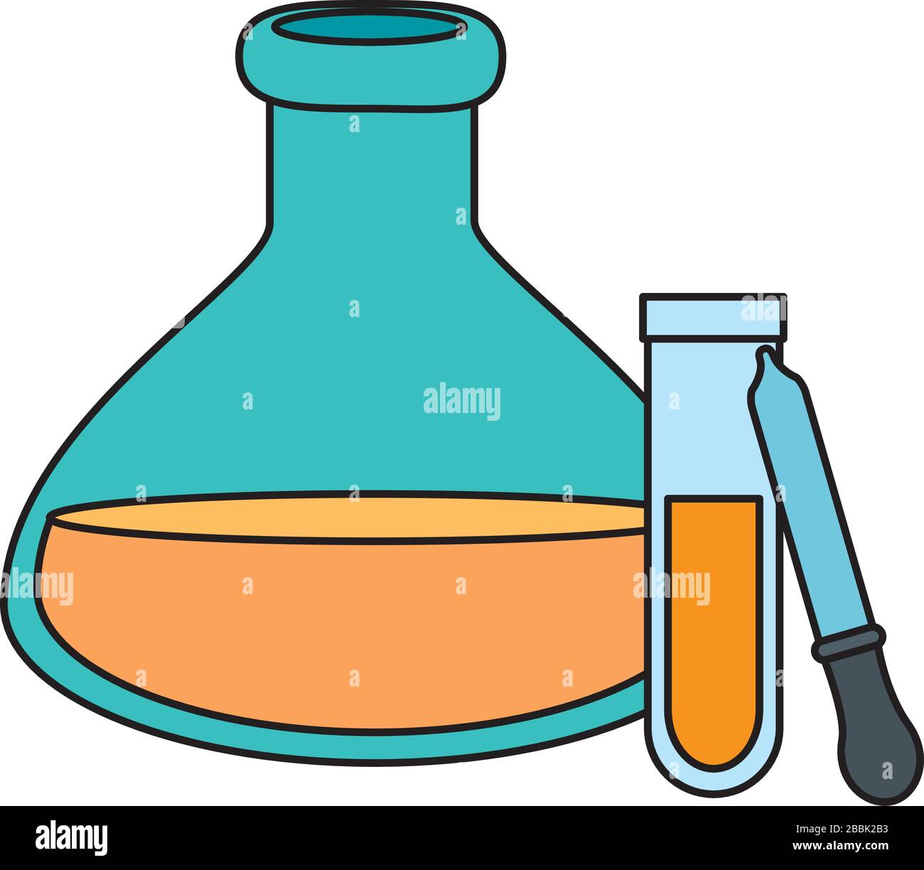 Medicine measurement dropper Stock Vector Images - Alamy