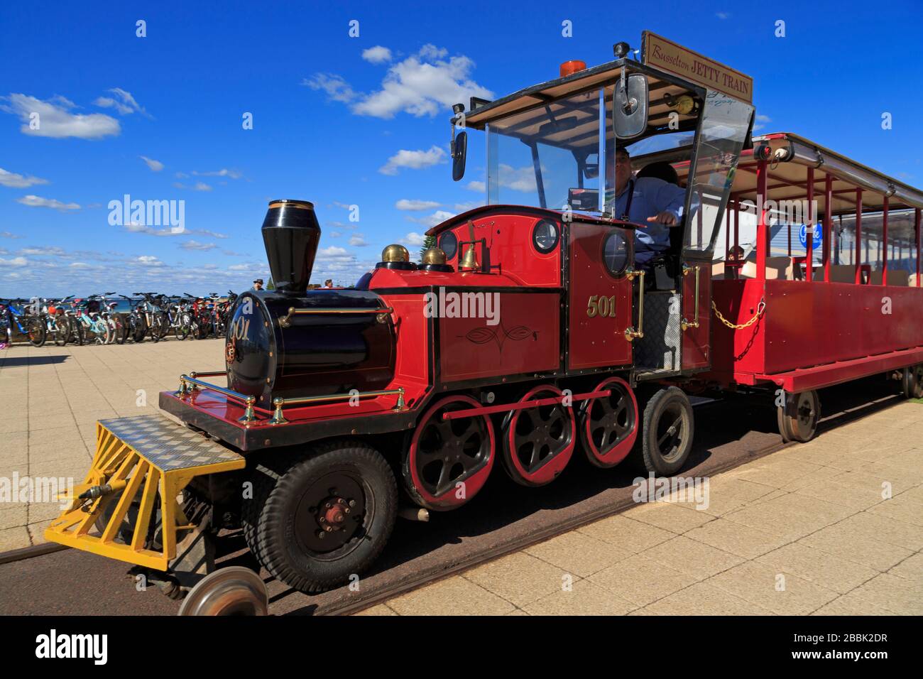 Busselton jetty train hi-res stock photography and images - Alamy
