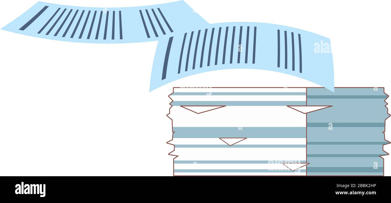 pile of office documents icons Stock Vector Image & Art - Alamy