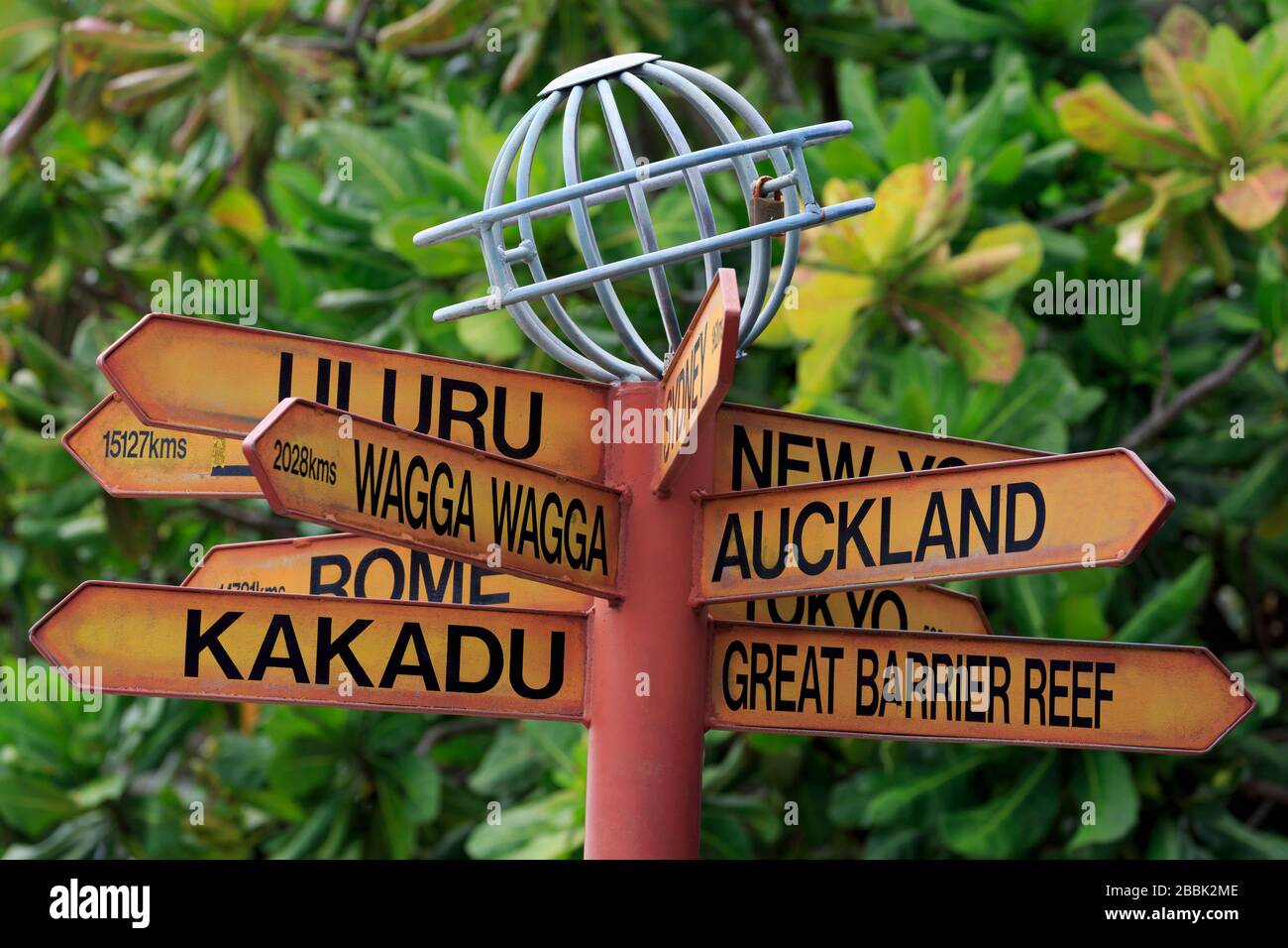 Signs, Shields Street, Cairns, Queensland, Australia Stock Photo - Alamy