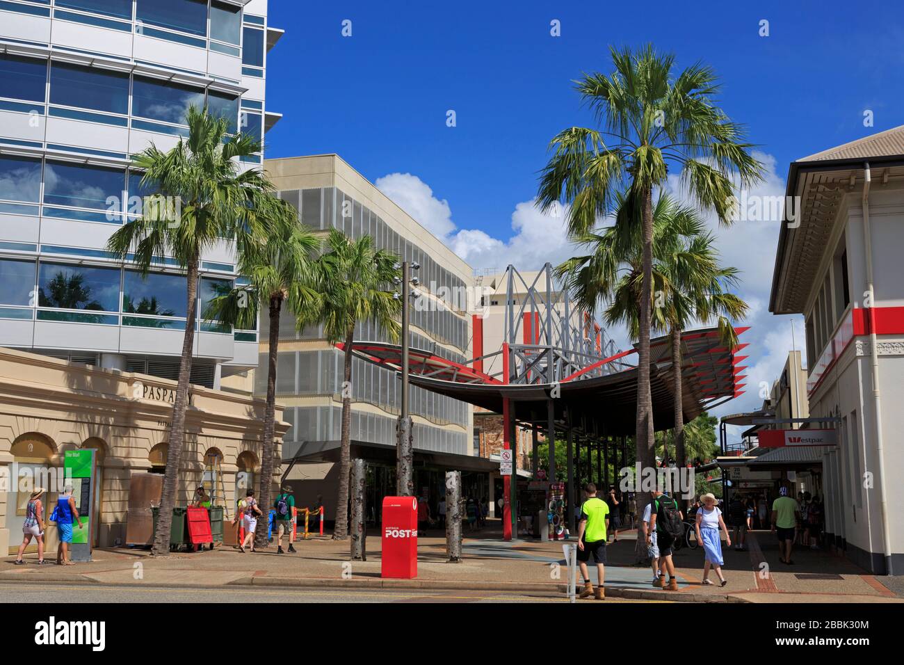 Smith Street, Darwin City, Northern Territories, Australia Stock Photo ...