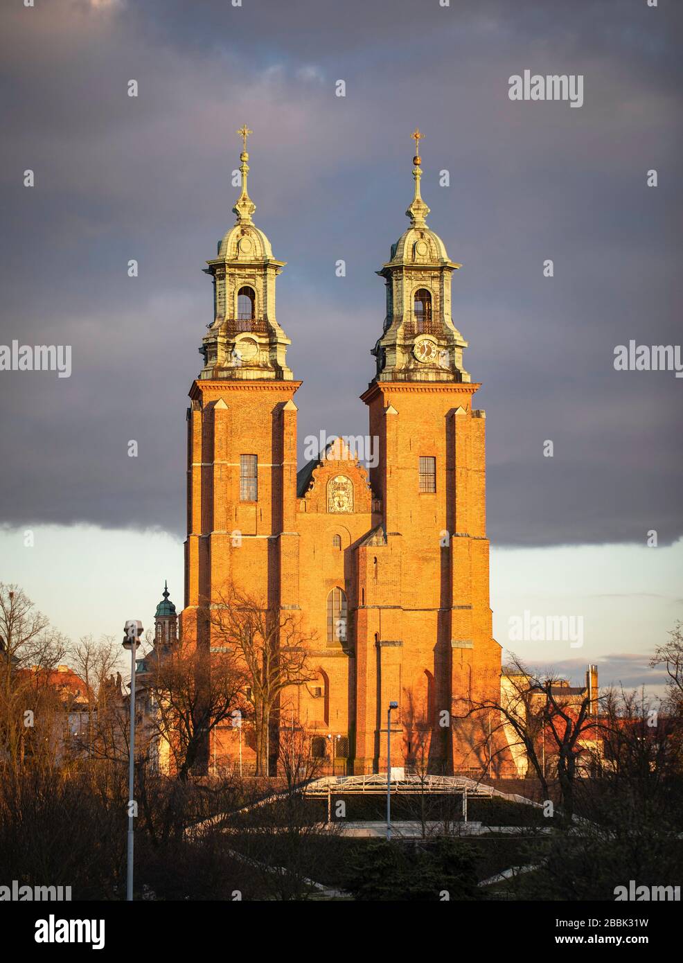 Gniezno / Poland - Old town sacral buildings, Cathedral - architecture ...