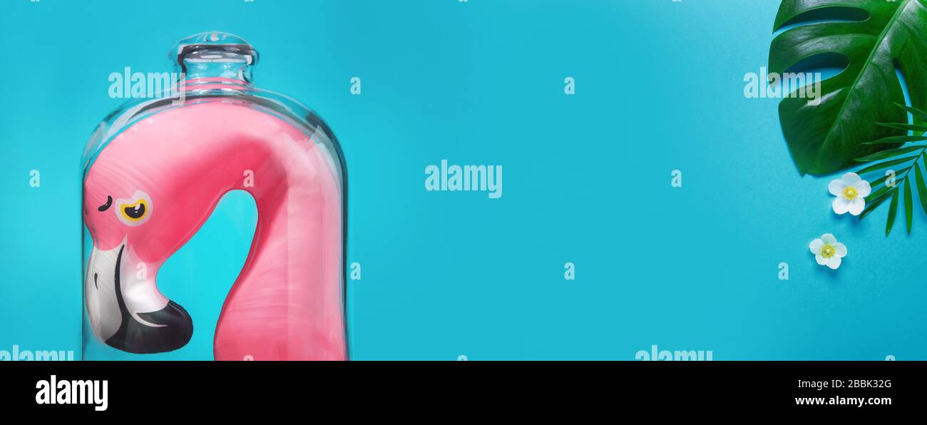 Quarantined summer Concept isolation. COVID-19 coronavirus pandemic ...