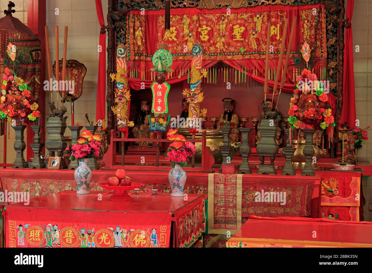 Chinese Temple, Darwin City, Northern Territories, Australia Stock ...