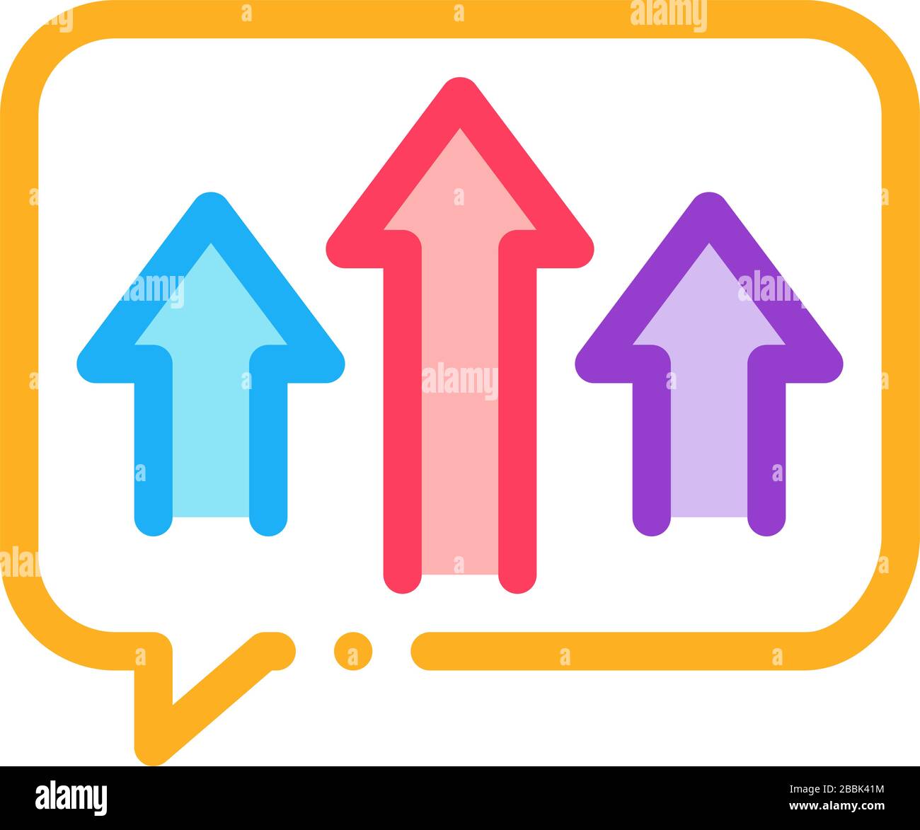 road selection icon vector outline illustration Stock Vector Image ...