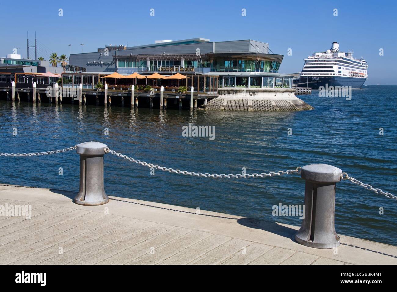Cruise ship at Station Pier,Port Melbourne,Victoria,Australia Stock ...