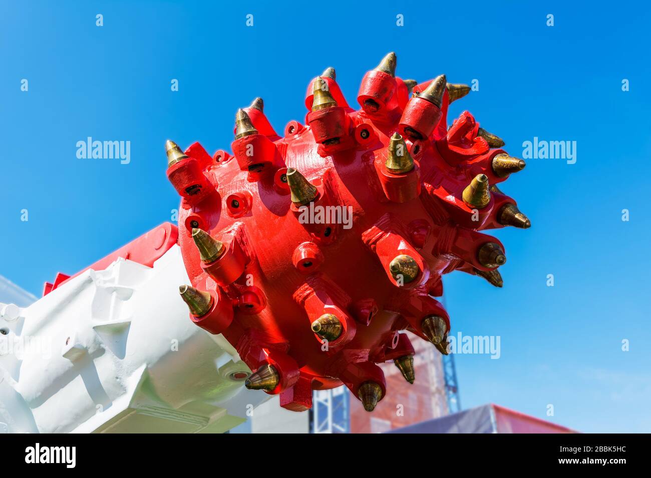 Part of tunnelling machine, heavy coal mining equipment, tunnel borer ...