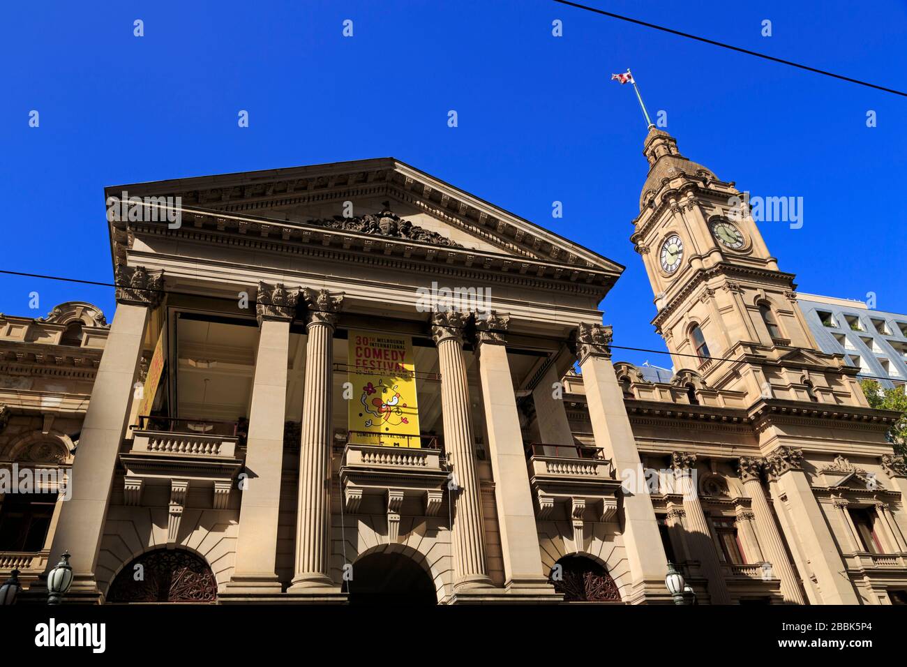 Melbourne city hall hi-res stock photography and images - Alamy
