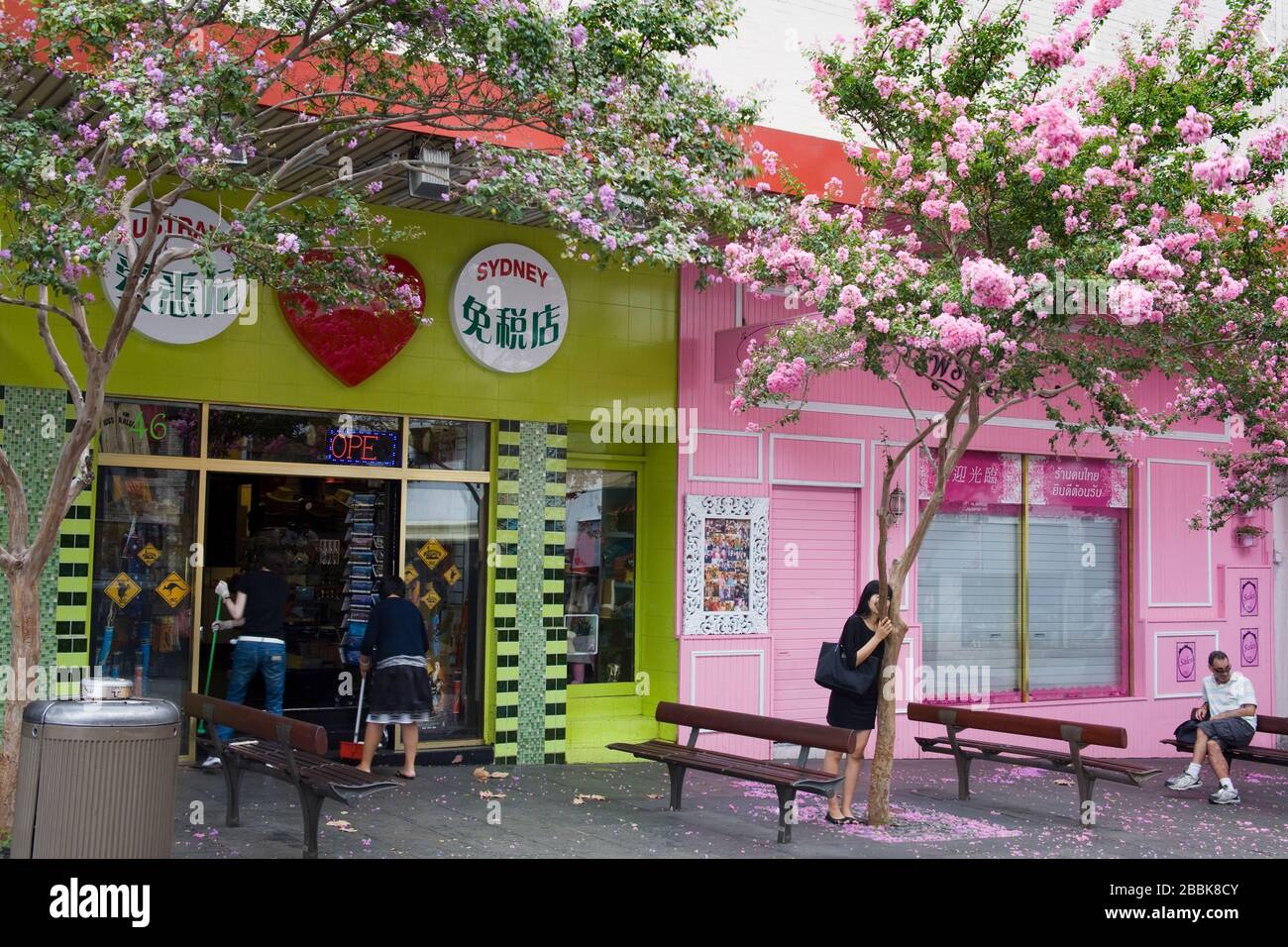 Dixon Street in Chinatown,Central Business District,Sydney,New South ...