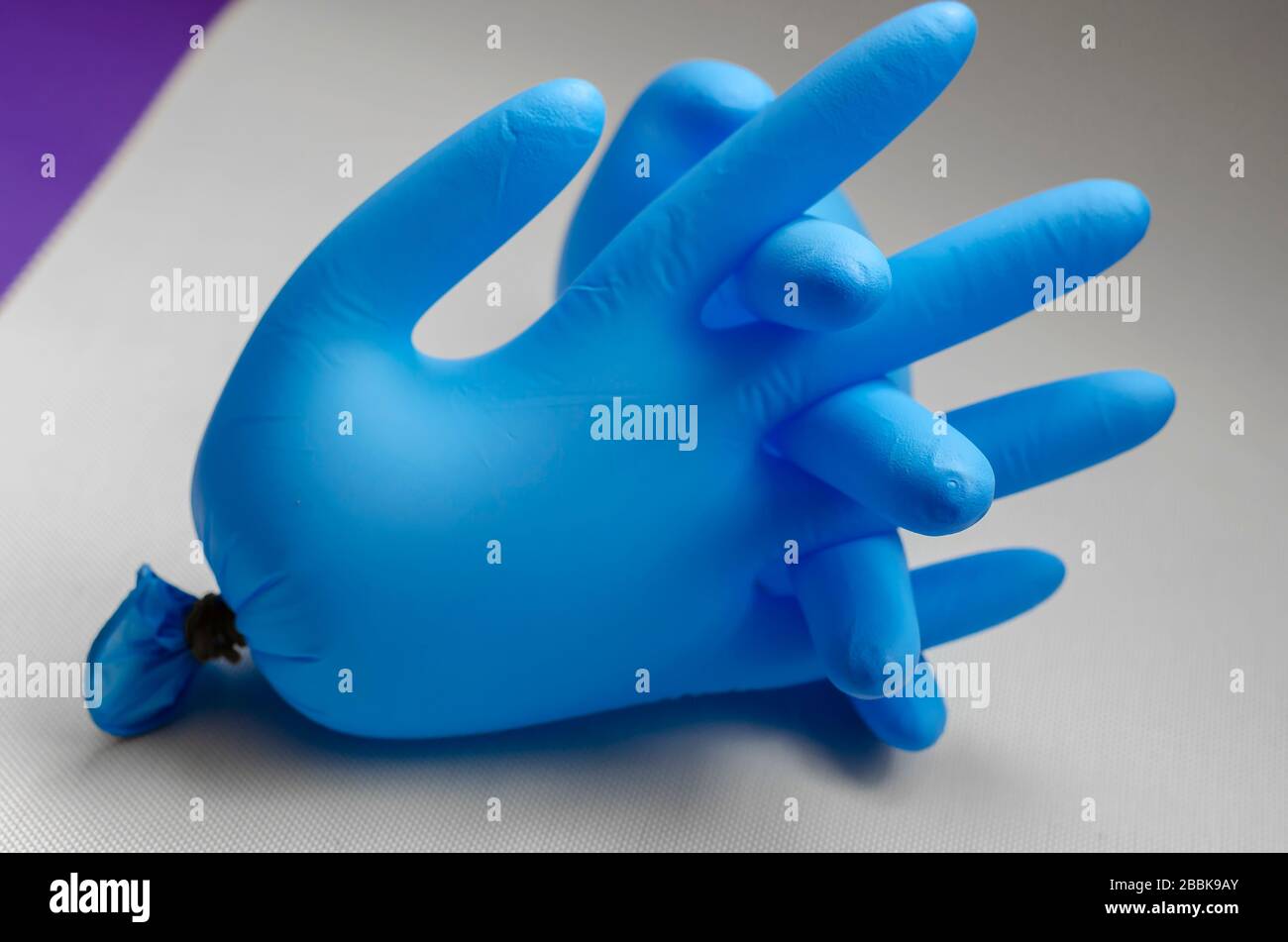 Medical glove inflated hi-res stock photography and images - Alamy