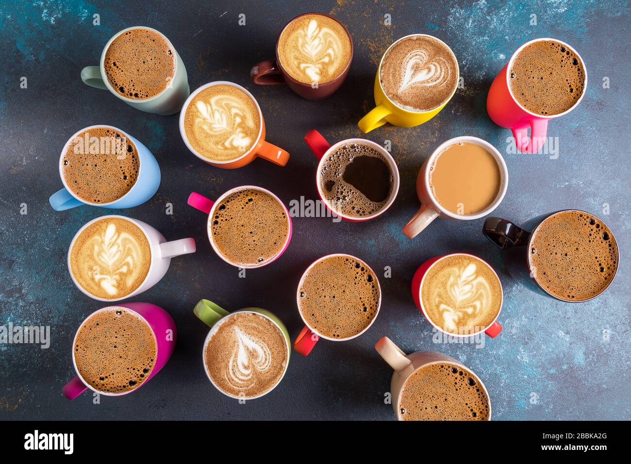 Different types of coffee hi-res stock photography and images - Alamy