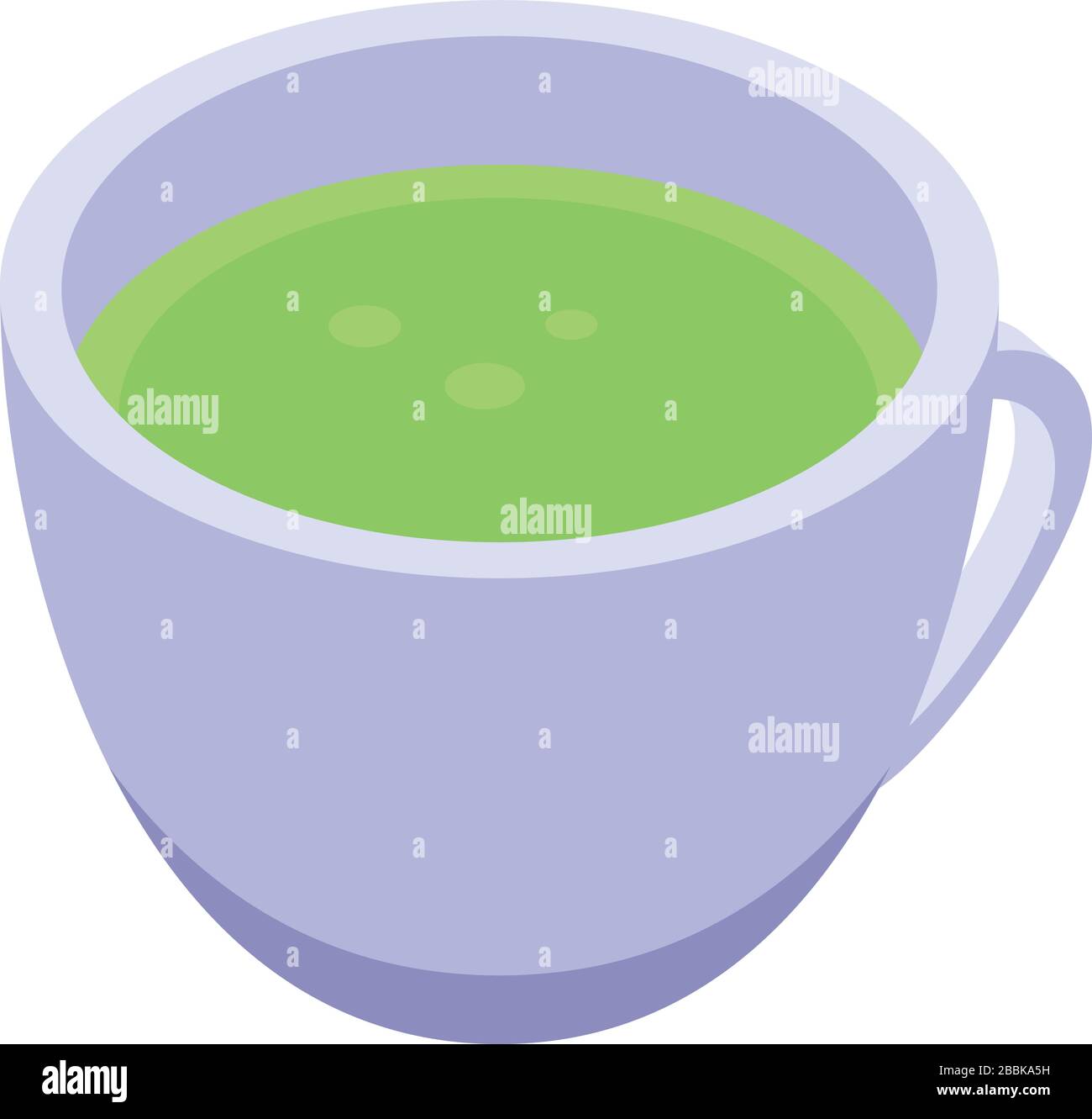 Matcha frappe Stock Vector Images - Alamy