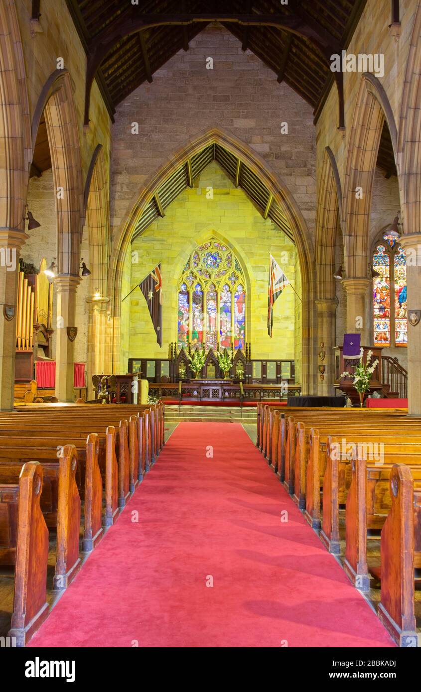 Garrison church interior rocks sydney hi-res stock photography and ...