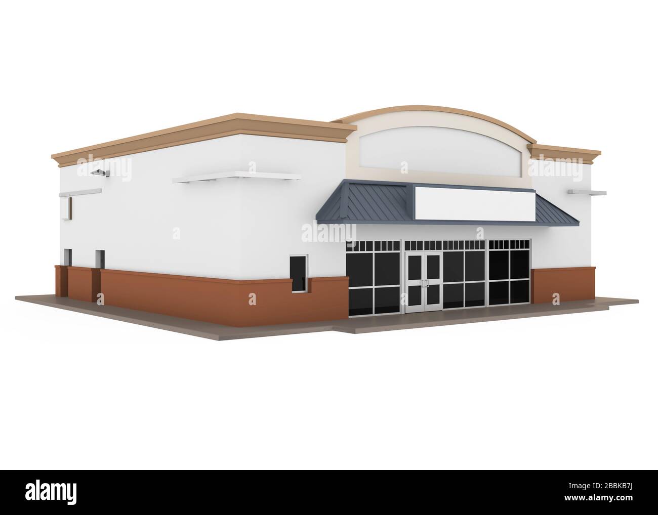 Icon commercial building Cut Out Stock Images & Pictures - Alamy