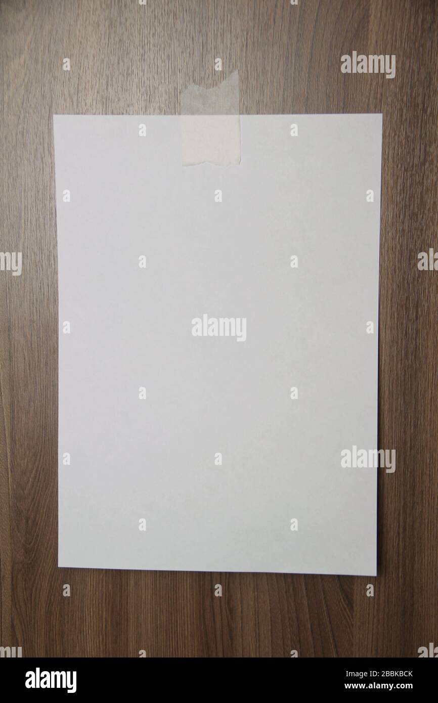 Blank a4 sheet hi-res stock photography and images - Alamy
