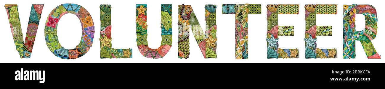 Volunteer decoration Cut Out Stock Images & Pictures - Alamy