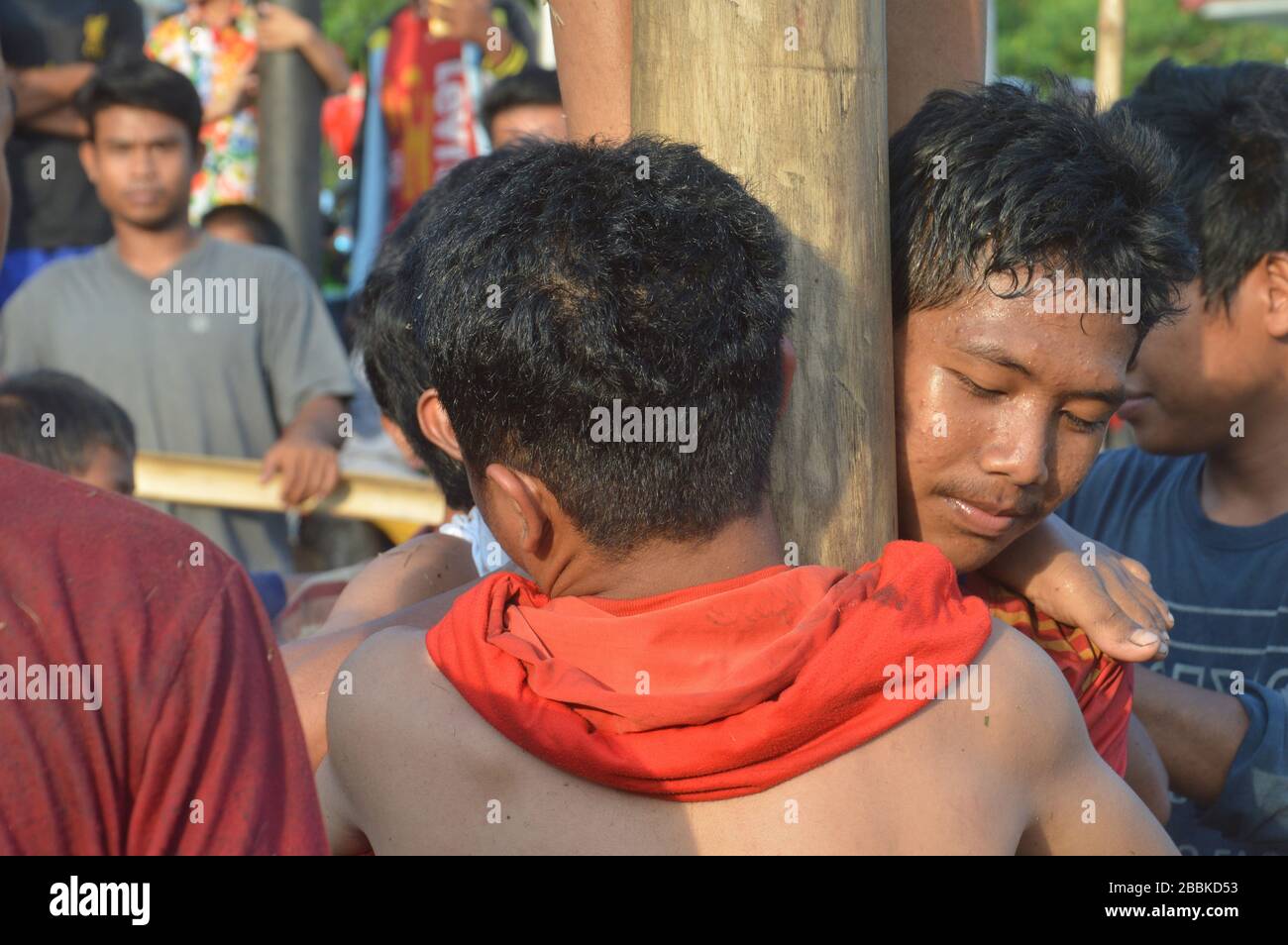 Panjat pinang hi-res stock photography and images - Alamy