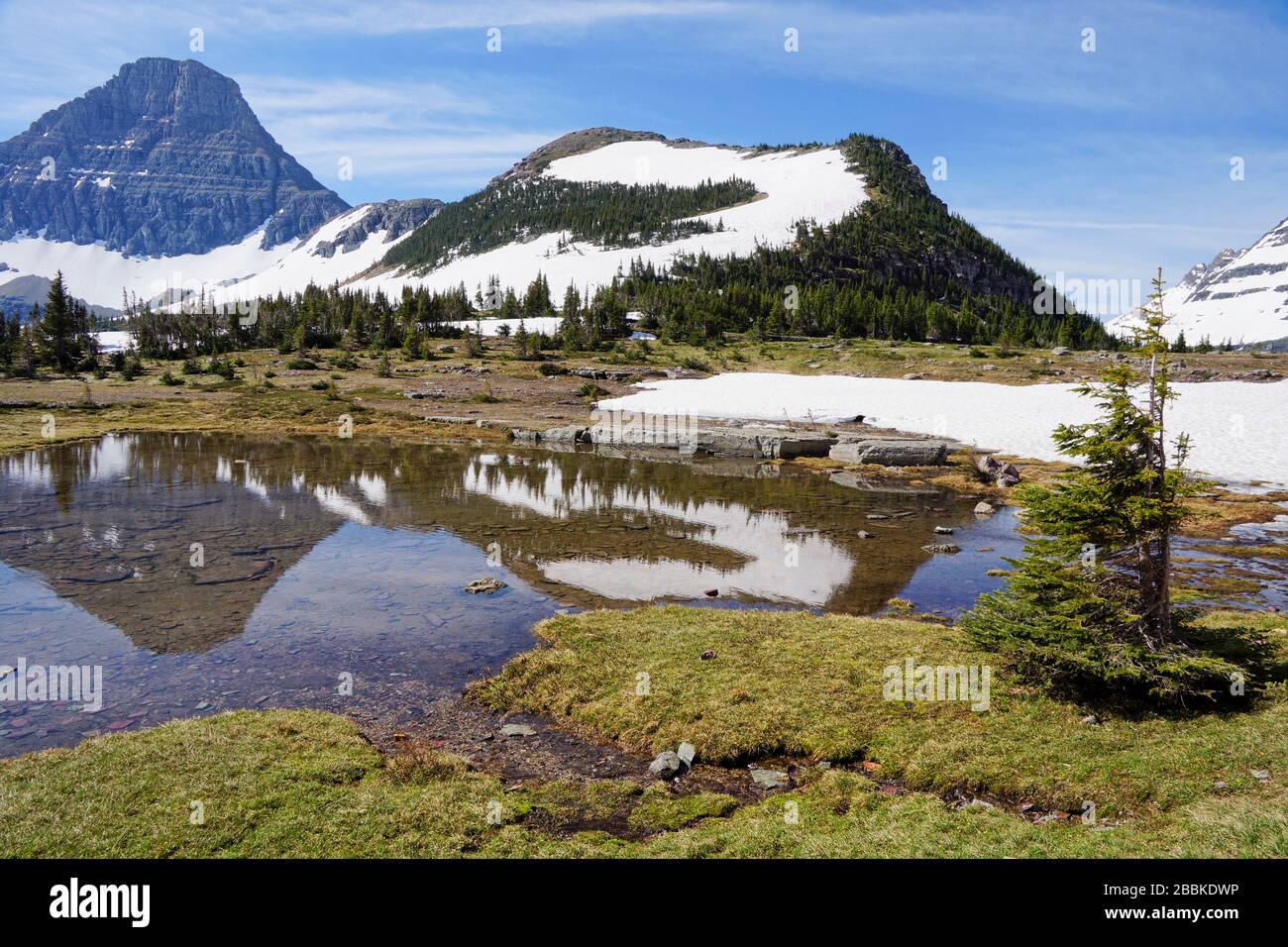 Hidden lake trailhead hi-res stock photography and images - Alamy