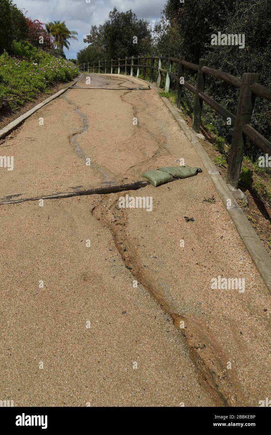 Runoff soil erosion hi-res stock photography and images - Alamy
