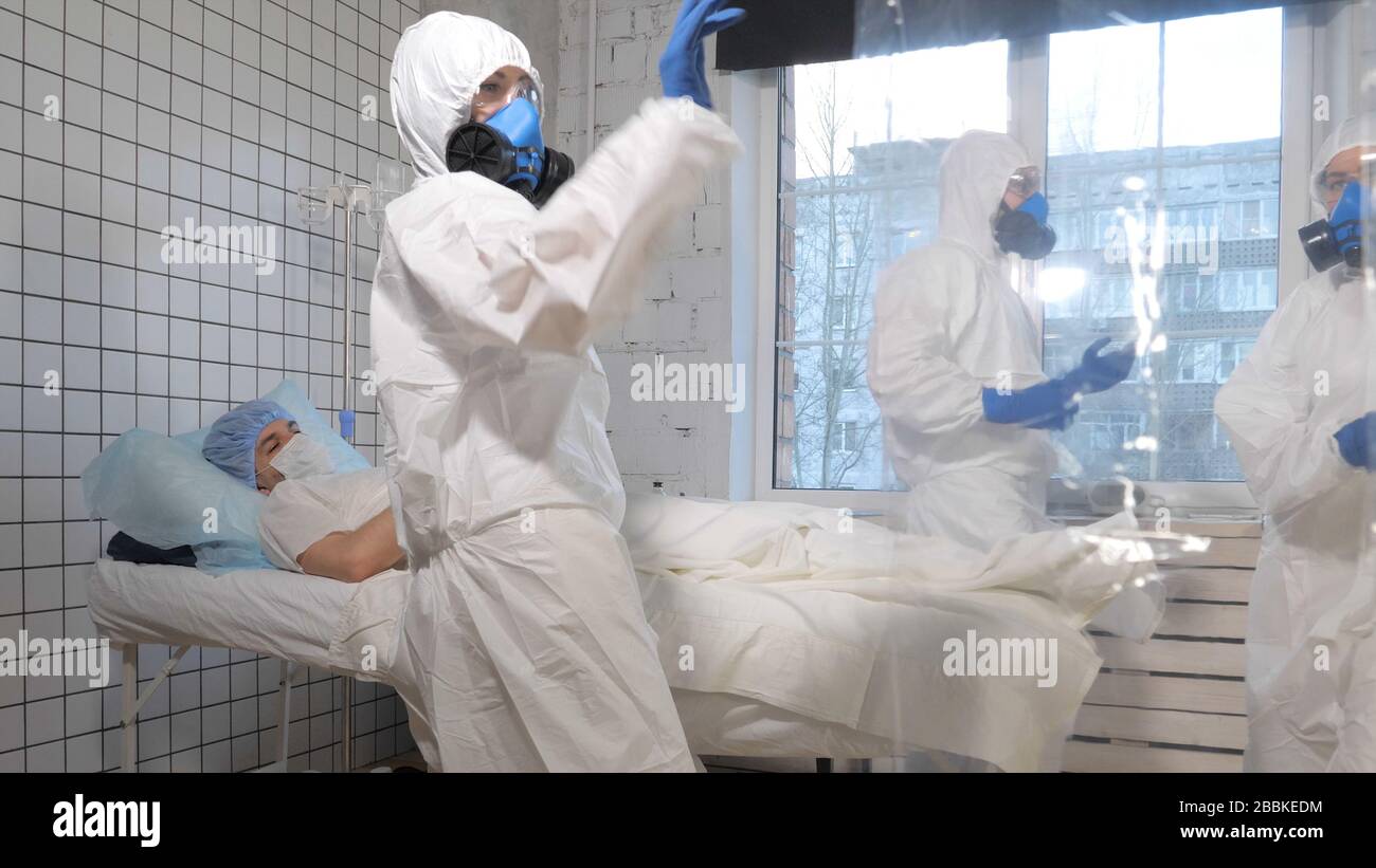 Happy patient dancing doctor hi-res stock photography and images - Alamy