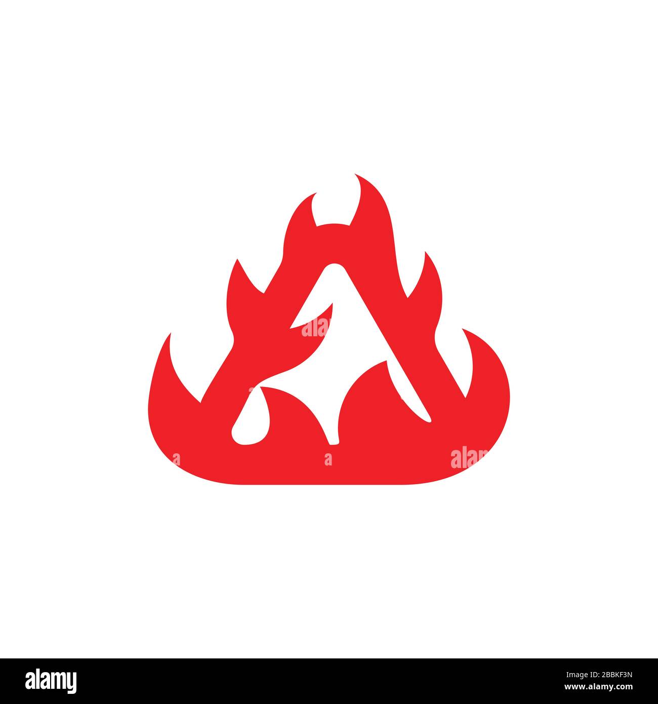Fire triangle Stock Vector Images - Alamy