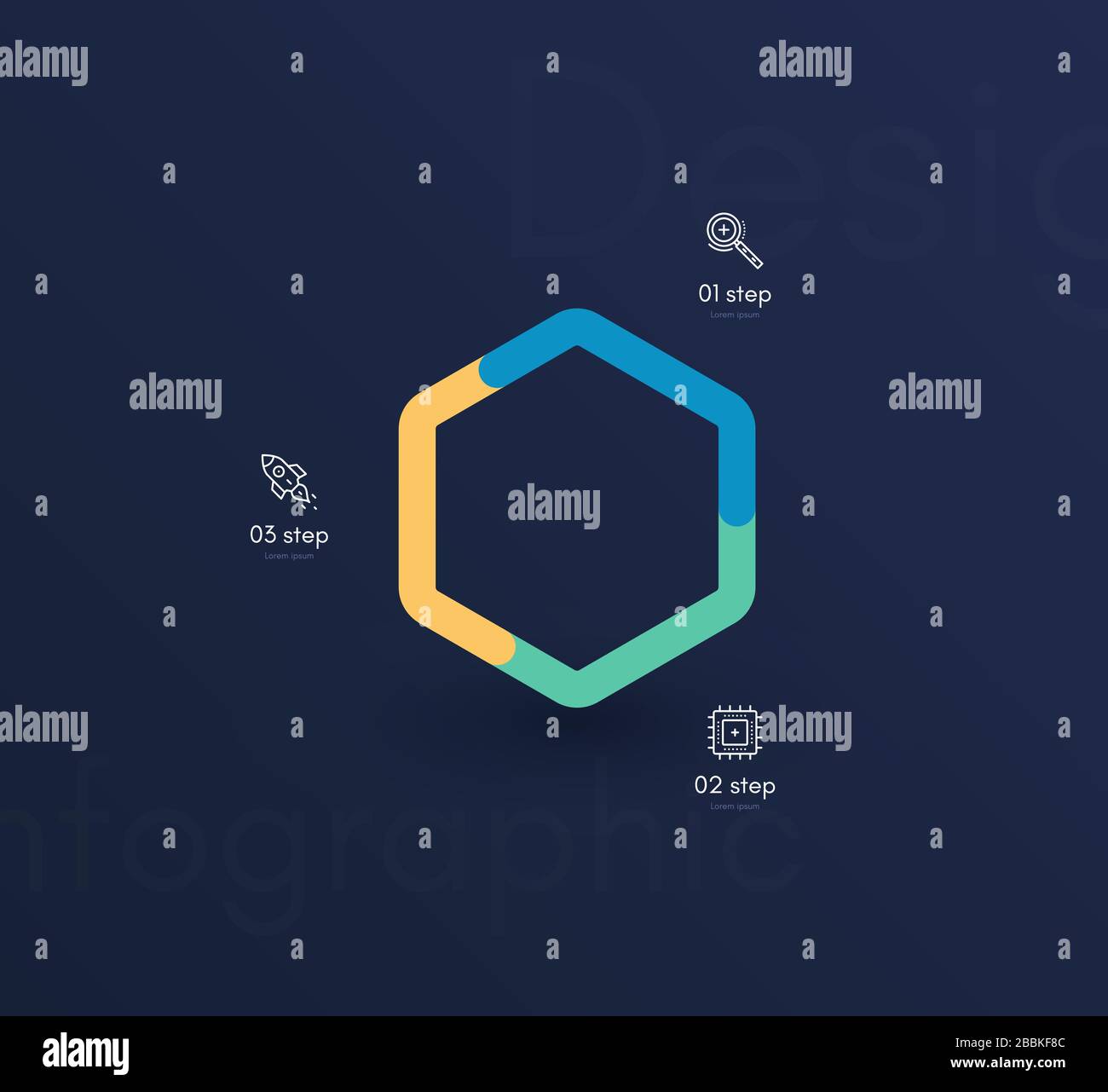 Vector graphic infographics. Template for creating web applications ...