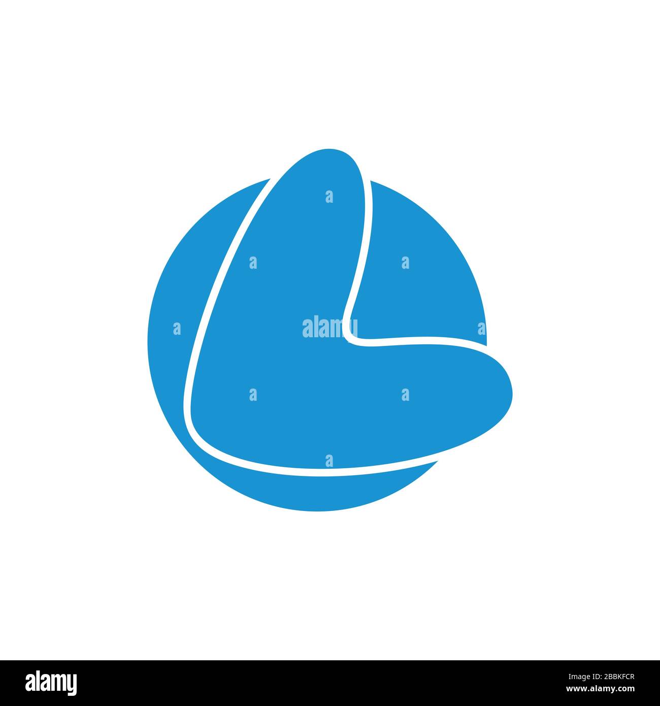letter l shape simple circle logo Stock Vector Image & Art - Alamy
