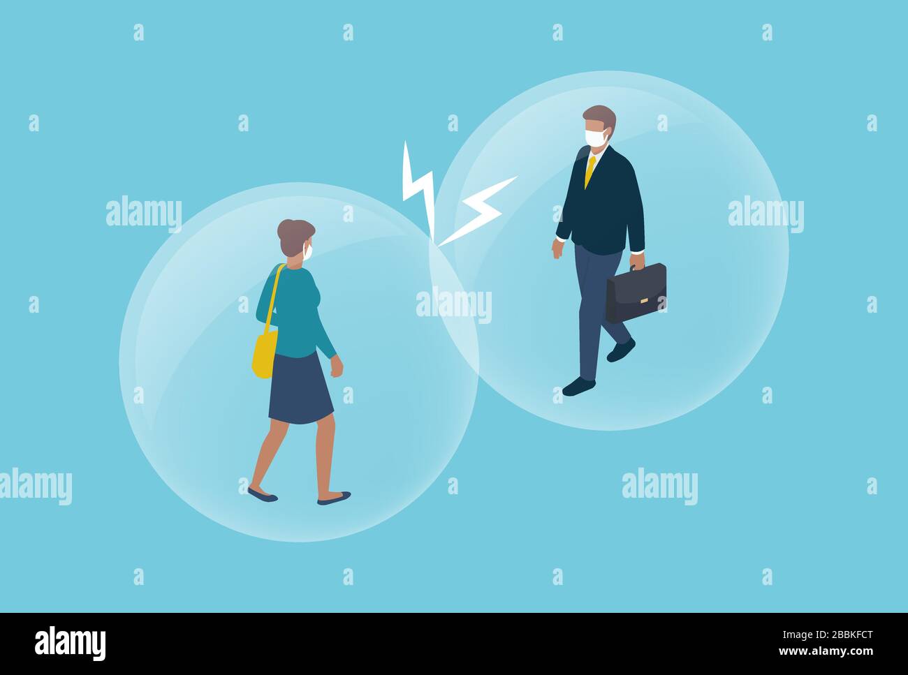 Social distancing and coronavirus prevention: people getting too close ...