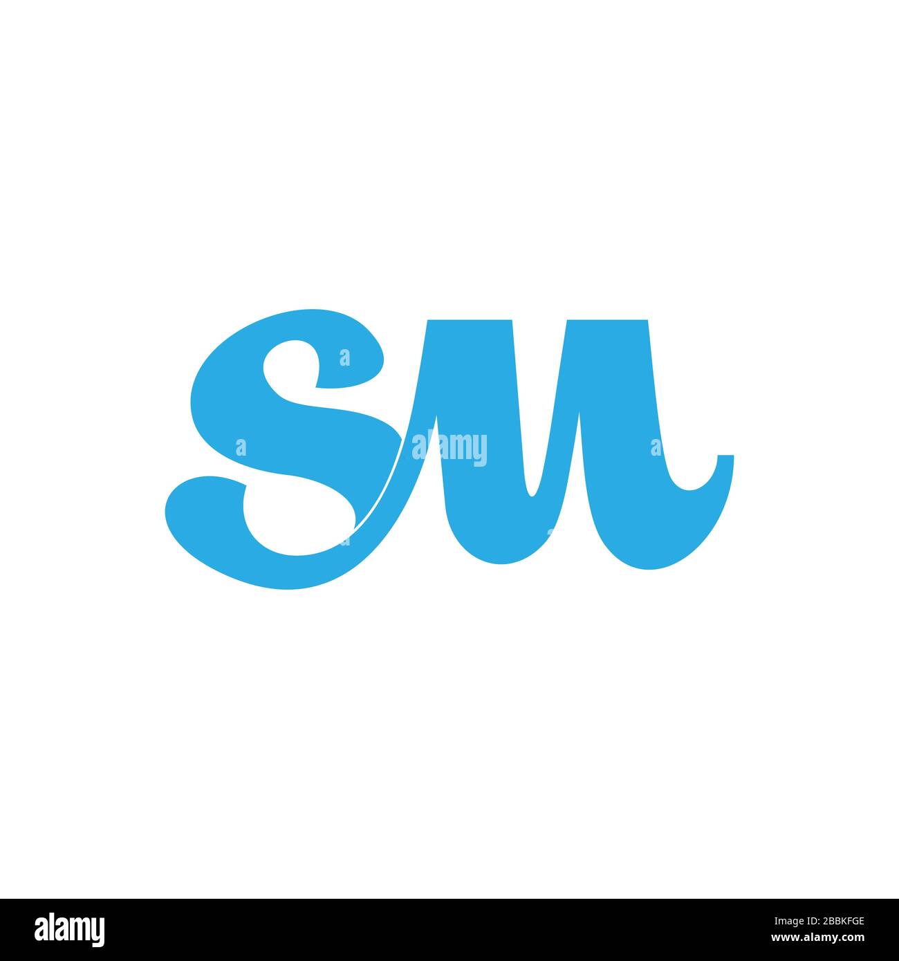 Abstract blue black flowing curves hi-res stock photography and images ...