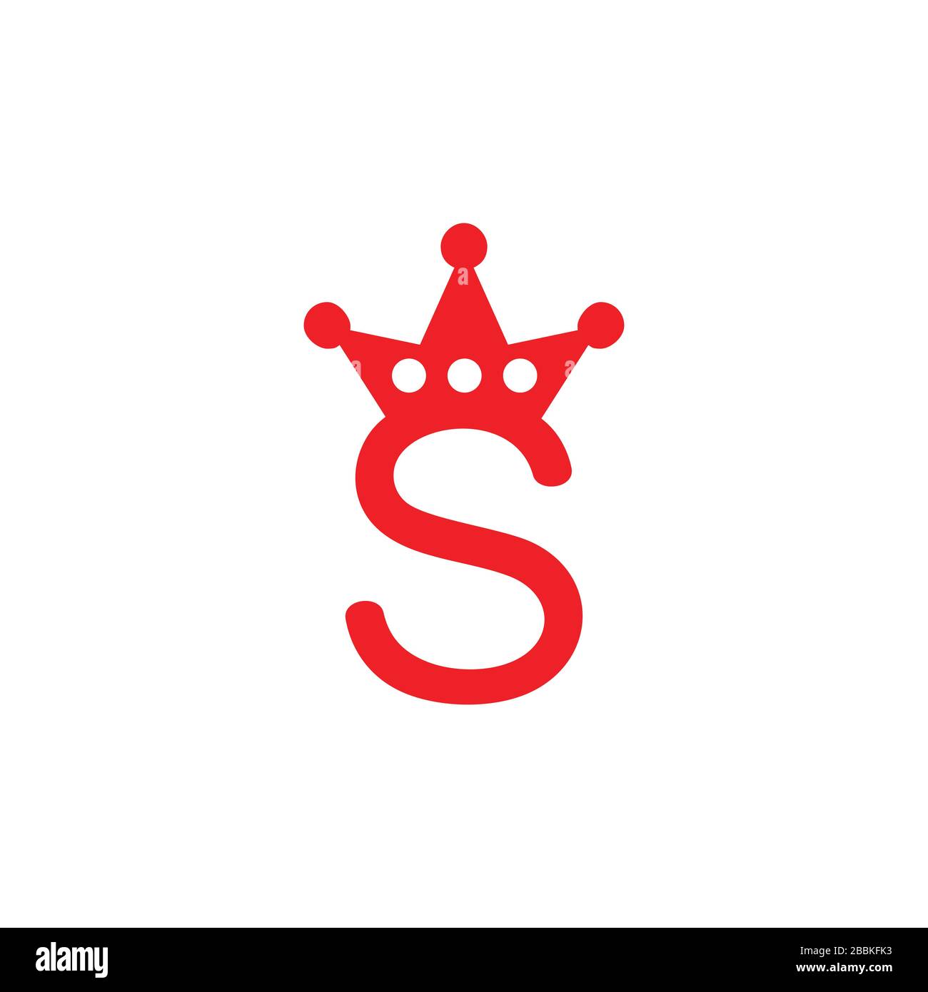 letter s crown simple geometric logo Stock Vector Image & Art - Alamy