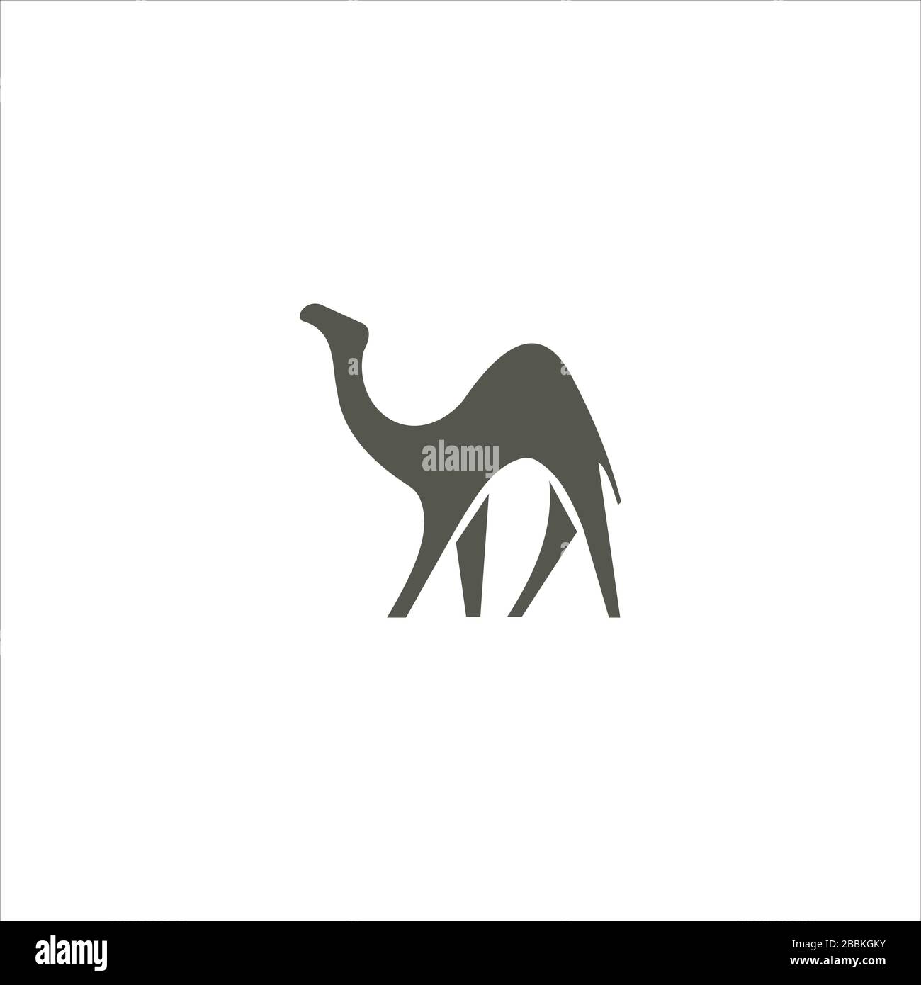 Animal Camel Logo Design Template Stock Vector Image & Art - Alamy