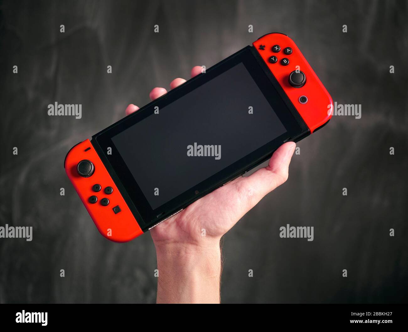 Man playing nintendo switch hi-res stock photography and images - Alamy