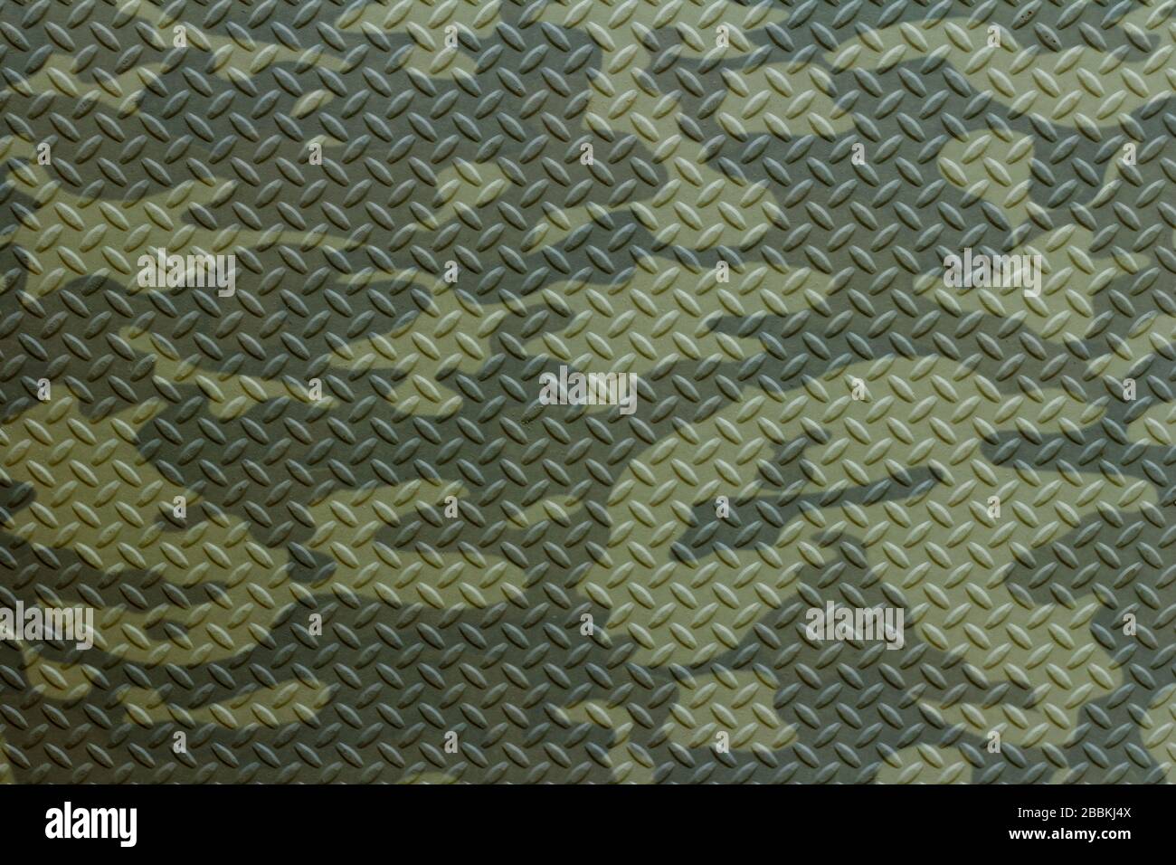 Steel plate painted with Russian military camouflage Stock Photo - Alamy