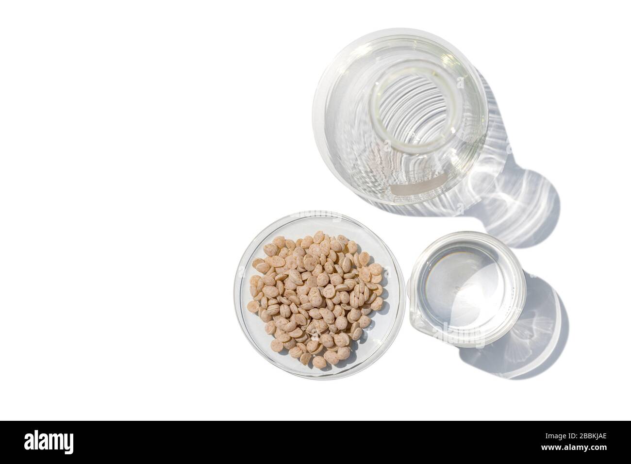 Cosmetic Chemical on glass container. Sumac Wax is a natural, vegetable ...